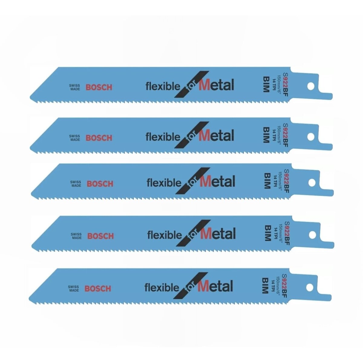 Bosch Säbelsägeblatt S 922 BF Flexible for Metal 5 St., 9,99