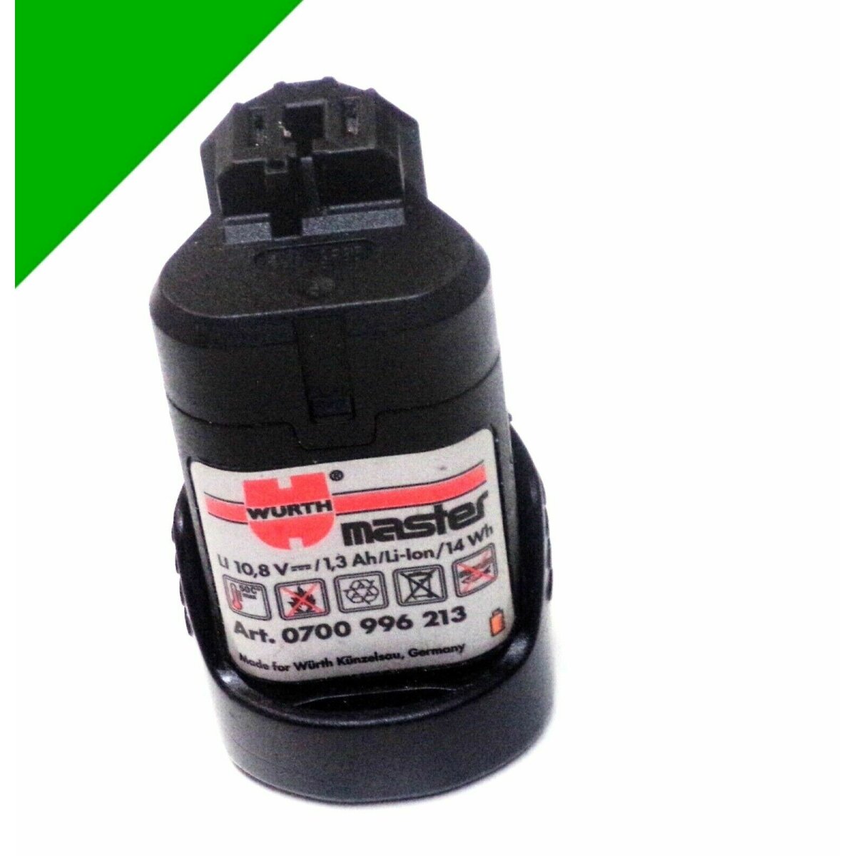 Original Würth Master Akku 10,8 V 1,3 Ah Li 0700 996 213, 29,97