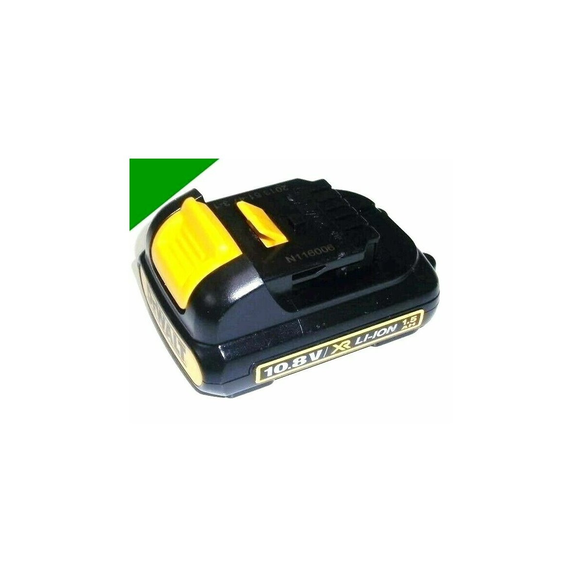 Original Dewalt Akku 10,8V / 12 V Li DCB123 Neu Bestückt mit 2,5 Ah 2