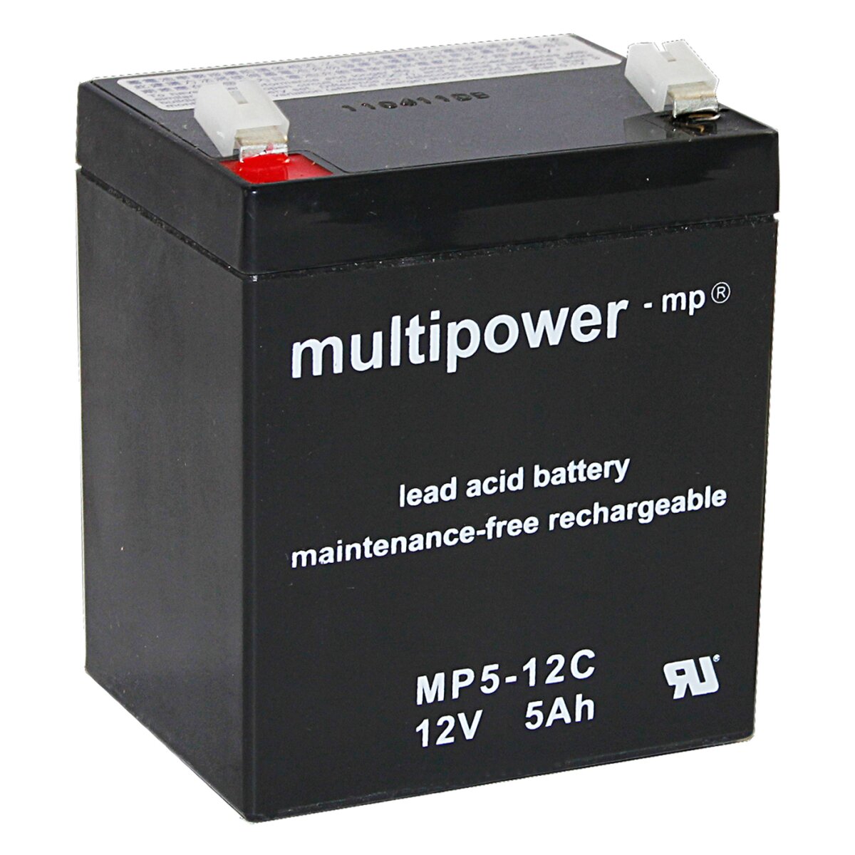 Multipower Blei-Akku MP5-12C Pb 12V / 5Ah Zyklenfest, Faston 6,3, 20,99