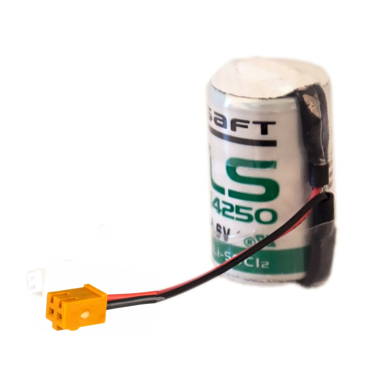 Saft Batterie LS14250 1/2 AA + JAE-IL-G-2S-S3C2-SA-INVERS, 8,48