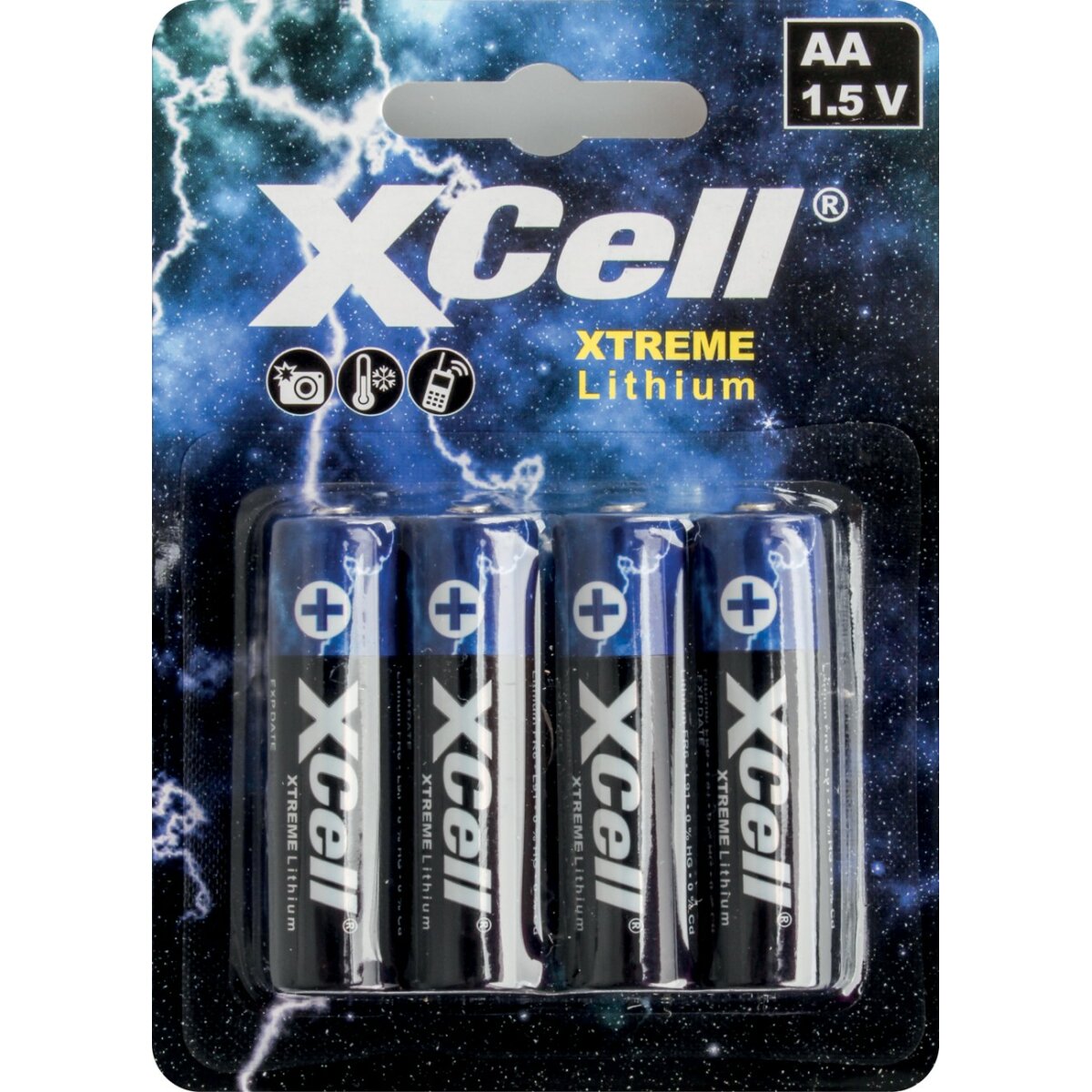 XCell XTREME Lithium Batterie FR6/L91 AA (Mignon) 14500 - 1,5V 3000 m ...