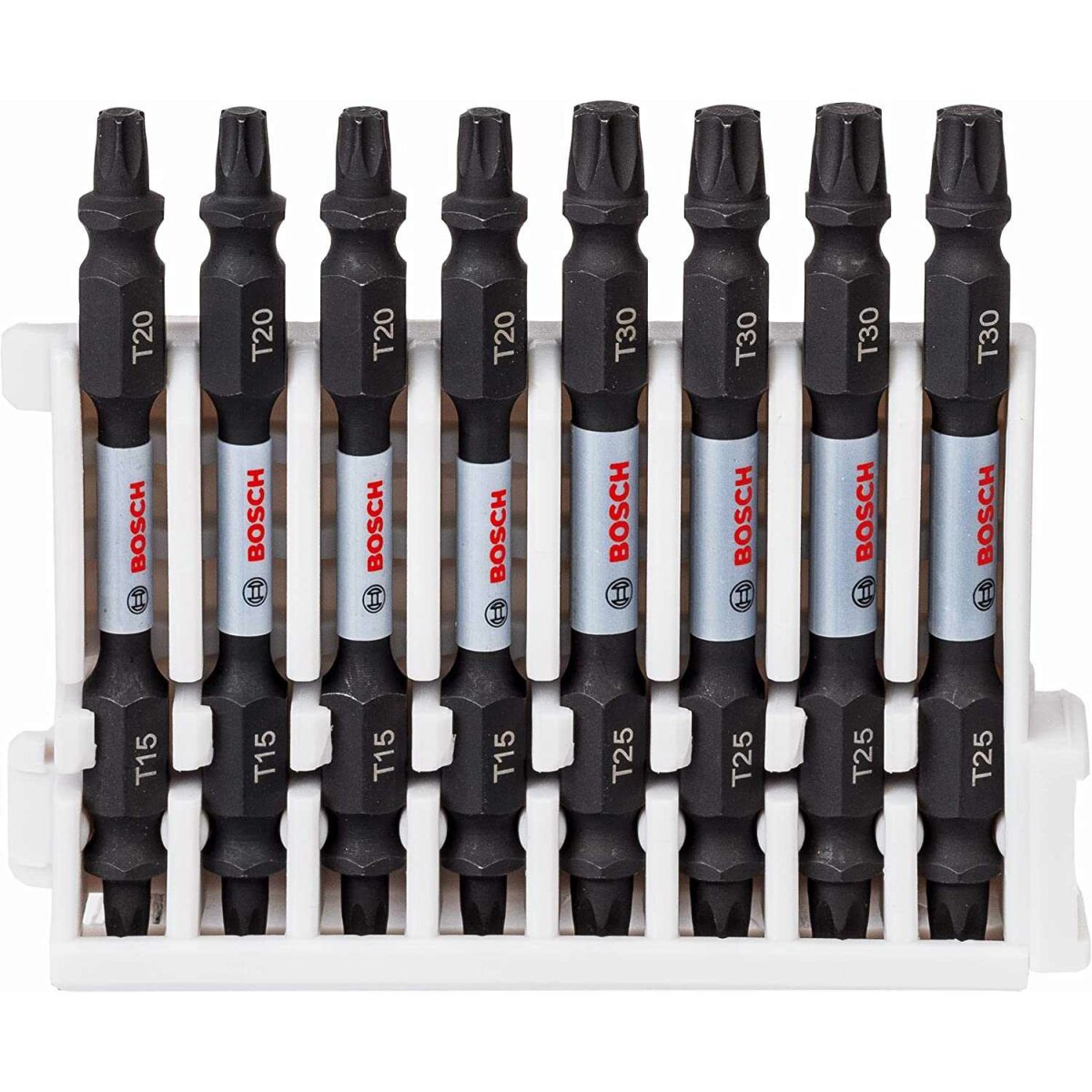 Bosch Professional 8tlg. Doppelschrauber Bit Set Torx (Impact Control ...